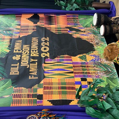 Africa Backdrop, African 8X8 Photo Booth Backdrop, African Step and ...