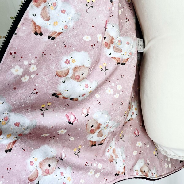 Jersey Kinderstoff Jerseystoff Reststück Einhorn Mädchen Pony Pferd ...