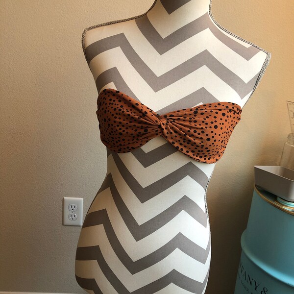 DIY Rio Women's Twisted Bandeau, Easy Bikini Top Sewing Pattern, Pdf ...