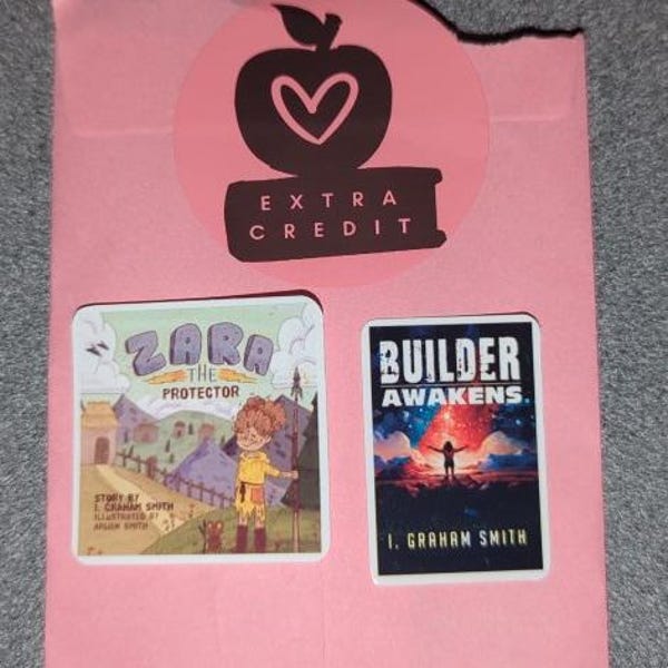 Customizable Precut Glossy Book Cover Stickers • Perfect for Book ...