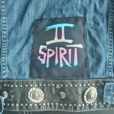 RADIOACTIVE TRANS SYMBOL Large Punk Diy Back Patch - Etsy