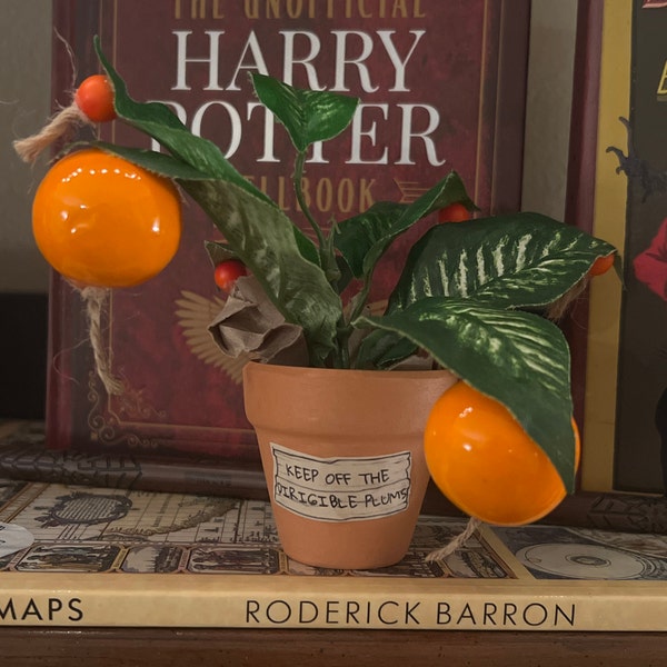 Dirigible Plums Magical Plant | Potted Herbology Replica | Witch ...