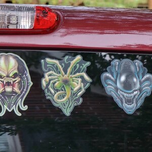 E.T. Middle Finger Vinyl Sticker | Etsy