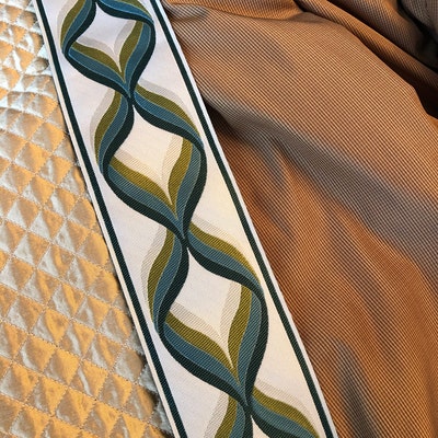 Velvet 3.5 Fabric Trim for Curtain Trim With Raised - Etsy