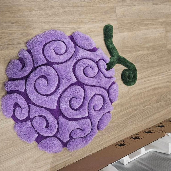 3d Devil Fruit Gomu Gomu Tufted Custom Rug - Etsy