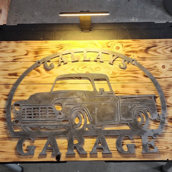 1955 1956 Classic Truck Garage Metal Sign - Etsy