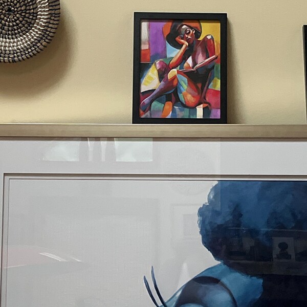 African-american Kitchen Wall Art Poster, Afro Black Chef Gift, Canvas ...