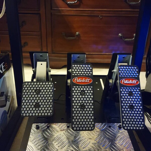 Peterbilt ATS Hex Truck Pedals for Logitech G29, G27, G25, G920, G923 ...