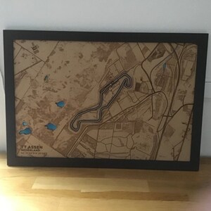 3D Multilayer City Map 3D City Wood Map 5th Anniversary Gift Wooden Map ...