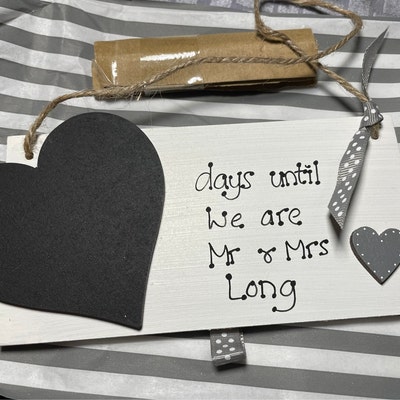 Countdown to Retirement Wooden Sign Chalkboard Plaque - Etsy