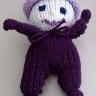Knitting Looms PATTERNS Toys Doll Amigurumi Original Tiny Dolls Pattern ...