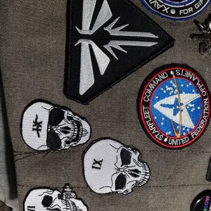 The Locked Tomb Embroidered House Skull Patches - Etsy