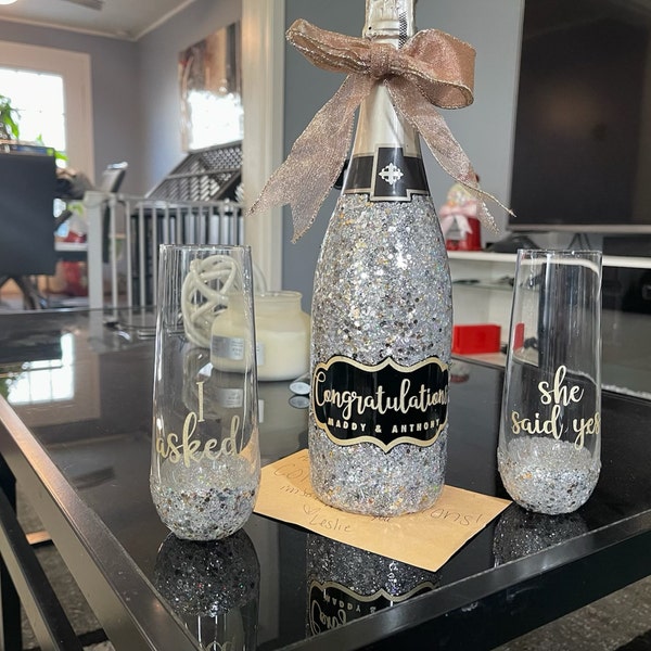 Custom Mini Sparkling Cider Bottle - the Original Shedless Glitter ...