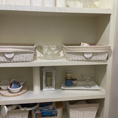 Personalized Farmhouse Style Kitchen Labels to Organize Mason Jars ...