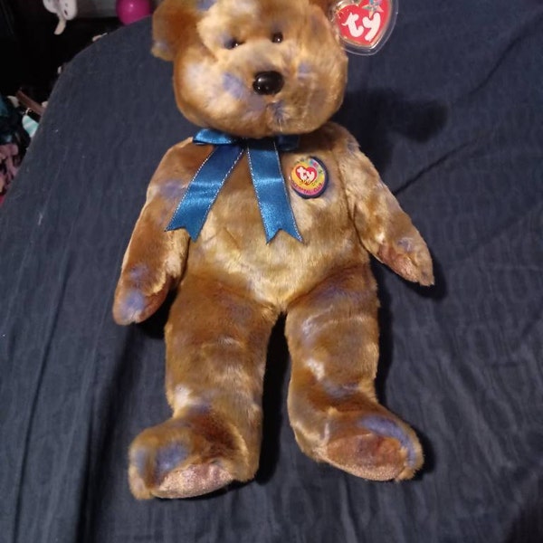 Ty Beanie Babies. Choice of Tye Dye Bear Group 2, Peace, Mellow, Groovy ...