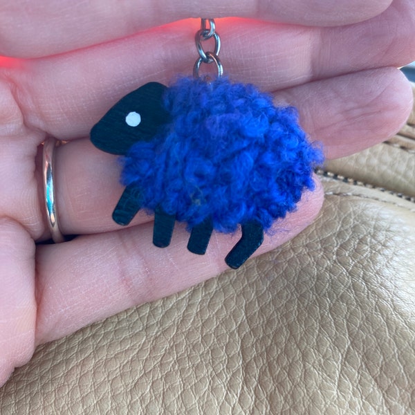 Penny-irish Sheep Keychain - Etsy