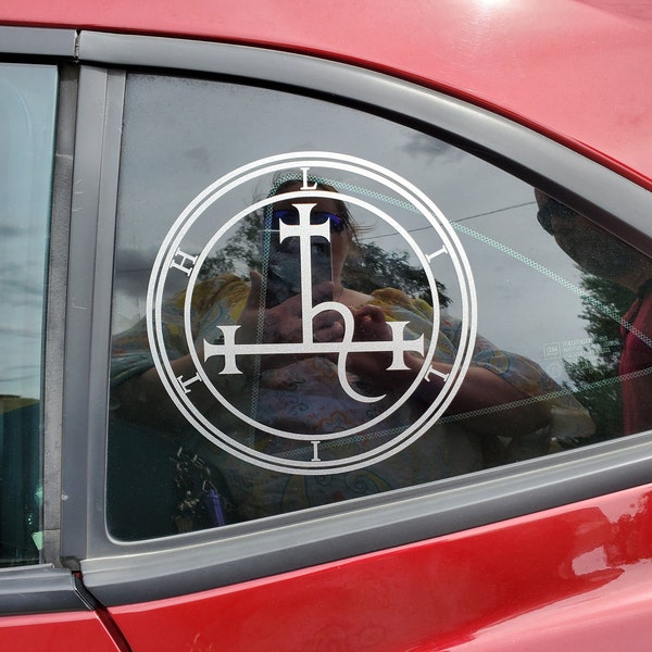 Lilith Sigil Vinyl CAR DECAL Occult, Wiccan Witch, Goddess Symbol - Etsy