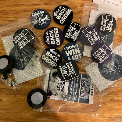 Did You Check the Fridge Badge - Etsy