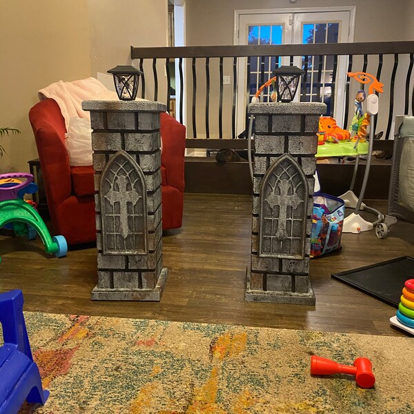 Evil Soul Studios LIFE SIZE Vintage Series Rest Gently Tombstone ...