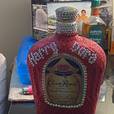 Custom Bling Crown Royal Bottle - Etsy