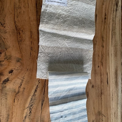 Natural Not Dyed Linen Fabric, QUITE HEAVY Linen, 260 GSM, Softened ...