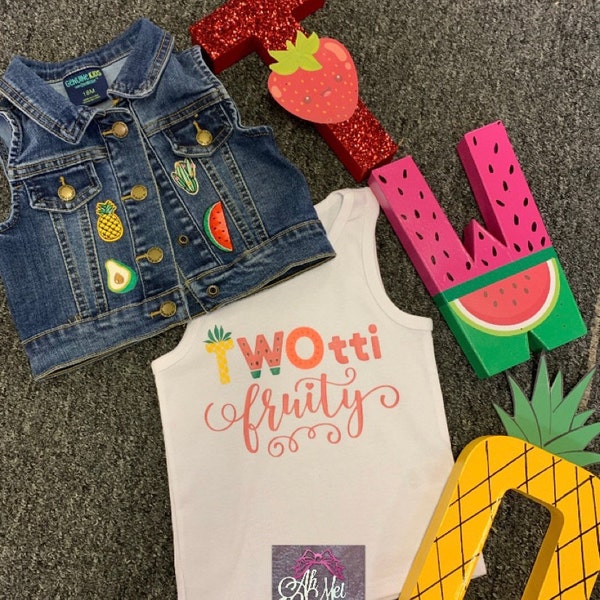 Twotti Fruity SVG Cut File Instant Download, Two Year Old Svg, Turning ...