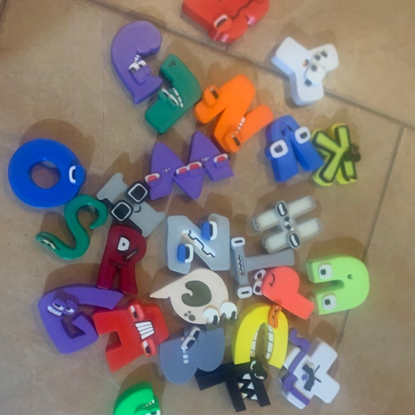 Full Set A-Z of UPPERCASE Alphabet Letters - Etsy