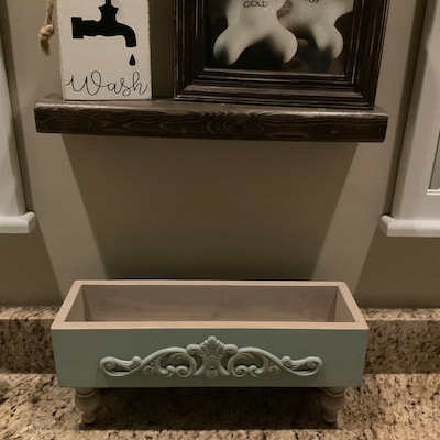 Decorative Farmhouse Box...farmhouse Caddy...french Country Decorative ...