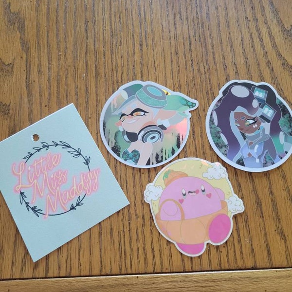 Squid Sisters Stickers - Etsy