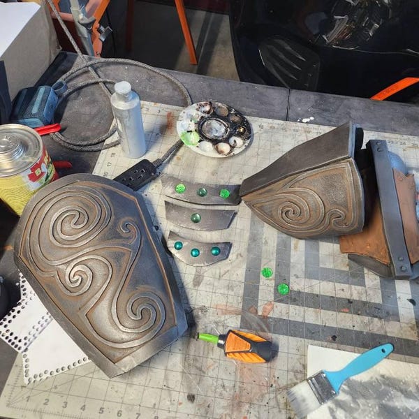 Laios ARMOR From Dungeon Meshi - PATTERN Cosplay Foam Armor - Etsy