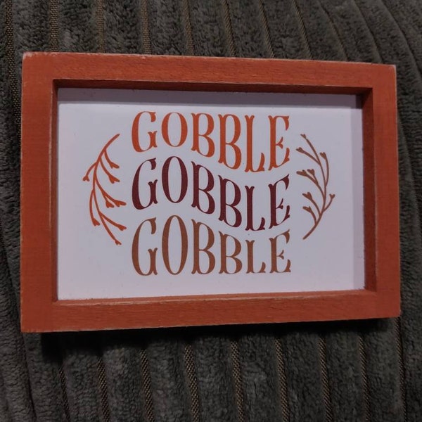 Miniature White Wood Block House, Rustic Wood House, Tiered Tray Decor ...