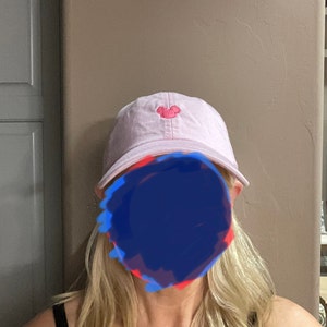 Pop Pop Hat Custom TEXT Mouse Head Hat Disney Baseball Caps Custom ...