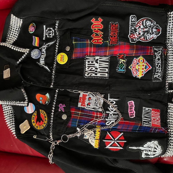 Talking Heads Patch / Rock Music Patch / Sew or Iron on Embroidered ...