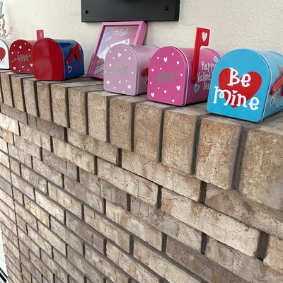 Personalized Mini Valentine's Day Mailboxes - Etsy
