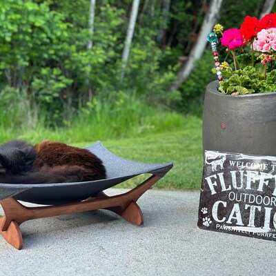 Cat Hammock, Cat Bed, Cat Hammock Stand, Cat Hammock Bed, Cat Couch ...