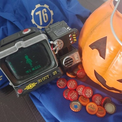 Fallout 76 and 111 Emblem Logo Gear Iron-on Embroidered Patch, Custom ...