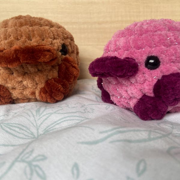 Little Critters No Sew Puggle the Baby Platypus and Hat Crochet ...