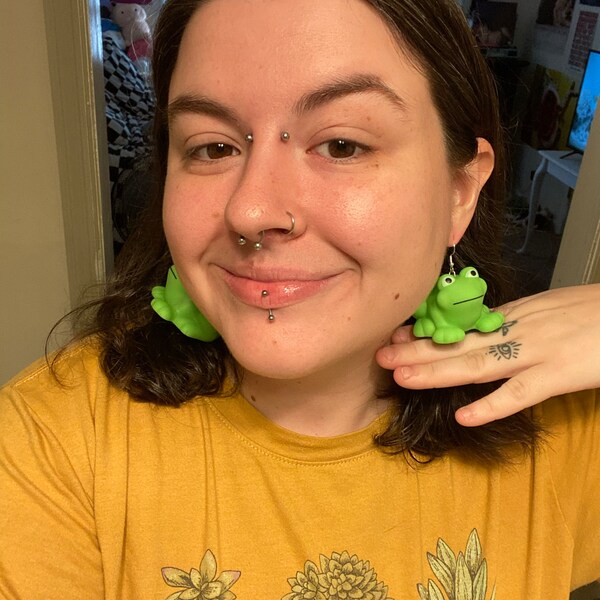 Rainbow Monkey Chain Earrings No More Monkeying Around Monkies in a ...