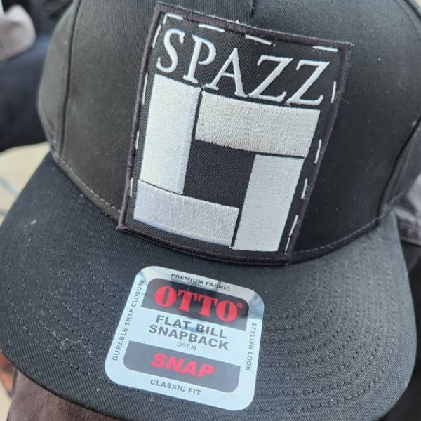 SPAZZ Embroidered Patch 2 Option - Etsy