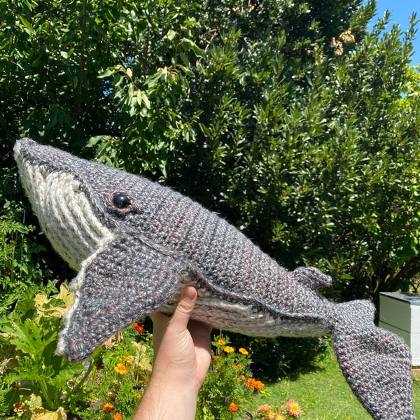 BUNDLE - Hugo the Humpback Whale Pattern | Crochet Pattern |digital ...
