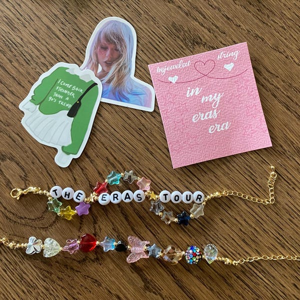Taylor Eras Tour Friendship Bracelet for Swifty Outfit to Wear With ...