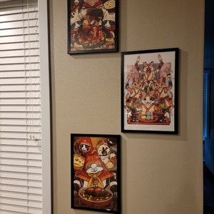 Meowscular Chef 11x17 Print Monster Hunter World Palico Fan Art - Etsy