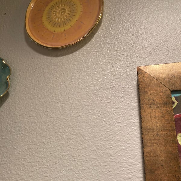 Drippy Blue and Black Ceramic Fruit Bowl, Shellieartist, Kitchen Decor ...