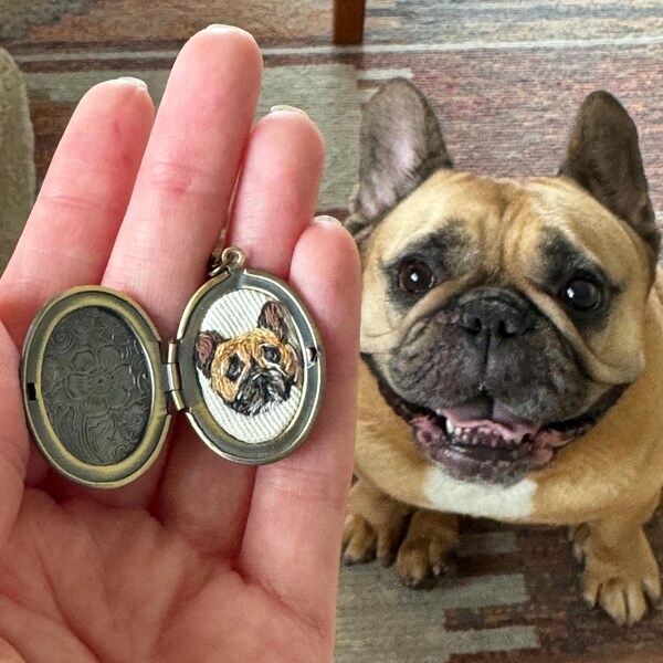 Custom Embroidery People Portrait From Photo Personalized Couples ...