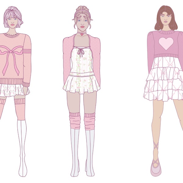 Blue Hydrangea & Pink Bow Trellis Seamless Pattern. Heirloom Vintage ...