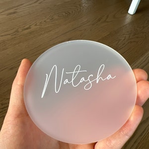 Name Plaque Script 3 Name Plate for Cake Name Plates - Etsy