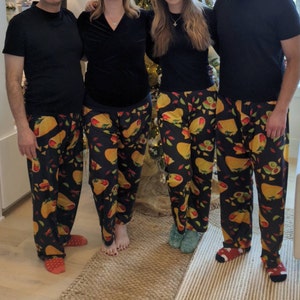 Ladies Crab and Shrimp Pajama Pants, Sea Life Pj Pants, Cute Ladies ...