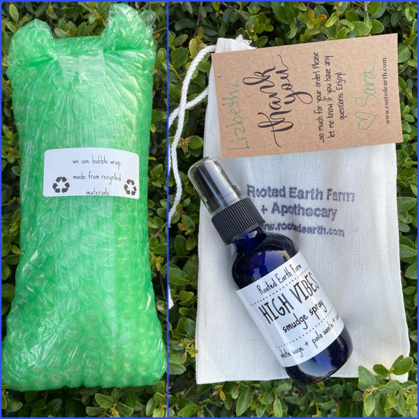 Palo Santo, Smudge Spray, High Vibes Smudge Spray, Liquid Smudge, Air ...