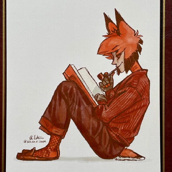 Fluffy Alastor Series - 5”x7” Mini Print SET OF 3 - Etsy