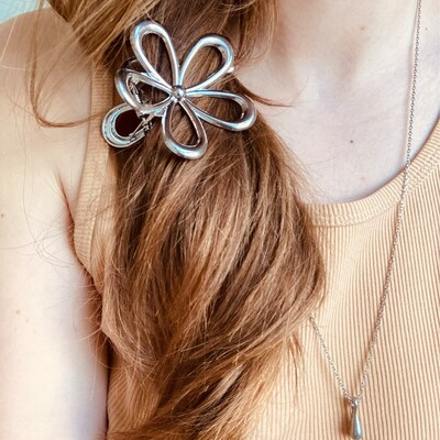 Rainbow Hair Clip With Pearls, Fun Colourful Hairclip, Gift for Her - Etsy